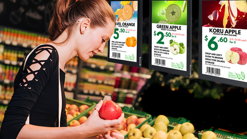 Engage & Enchant | Shelf Edge Display | Digital Signage | Retail | DIGI